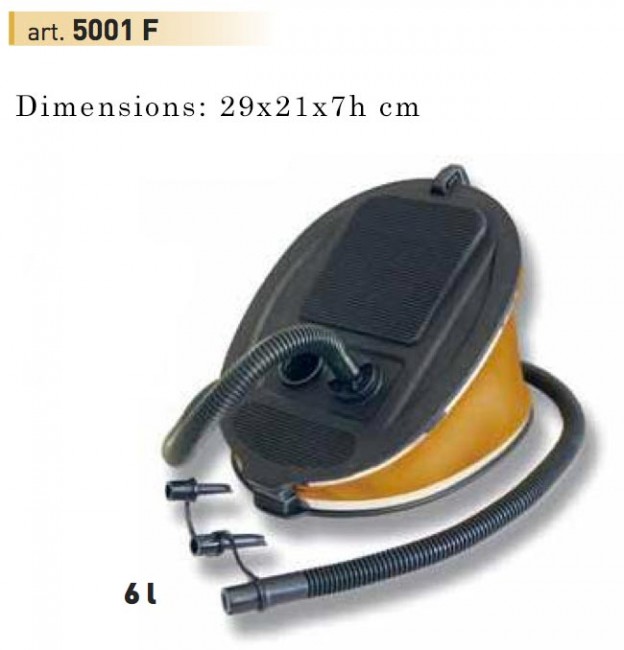 Bravo 5001 F Foot Pump - Electric Raft Pumps