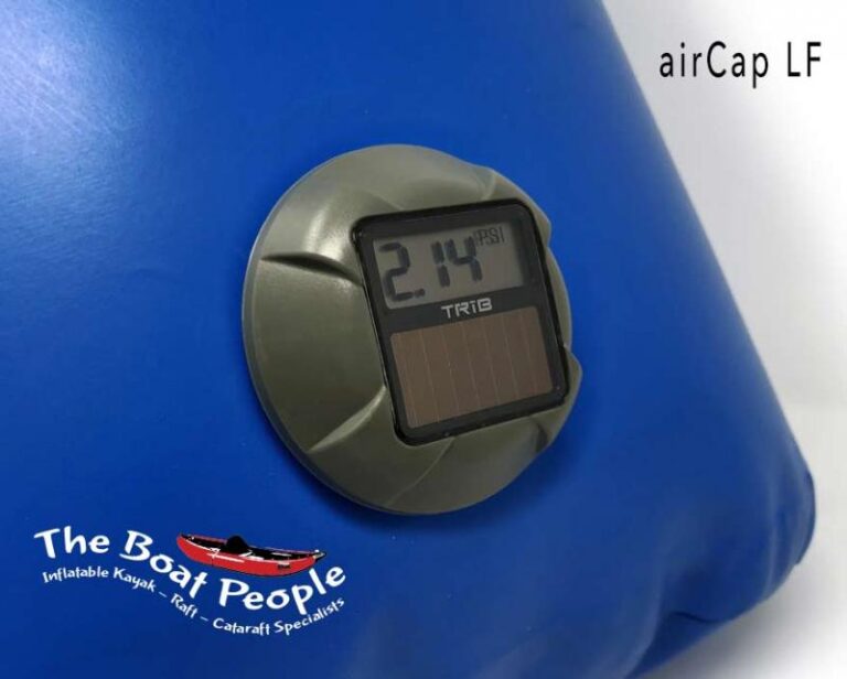 airCap LF Pressure Gauge for C7 D7 Valves - Electric Raft Pumps